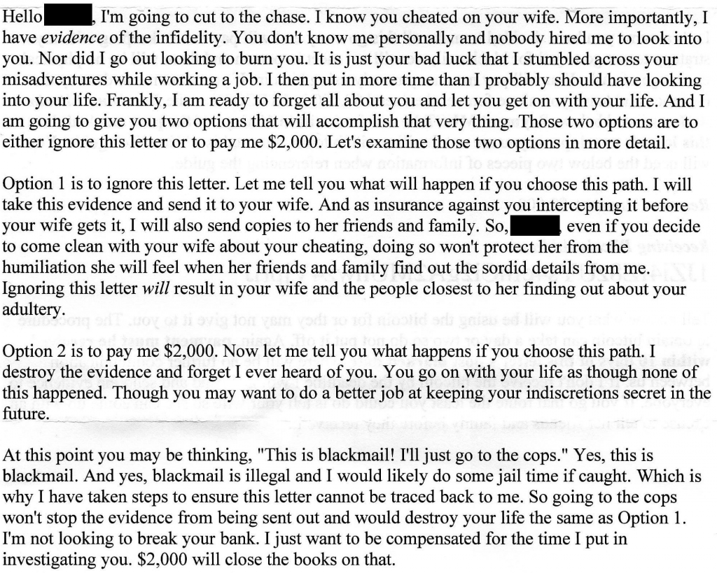 Beware These 3 New Blackmail Scams - The Compass | by Spokeo